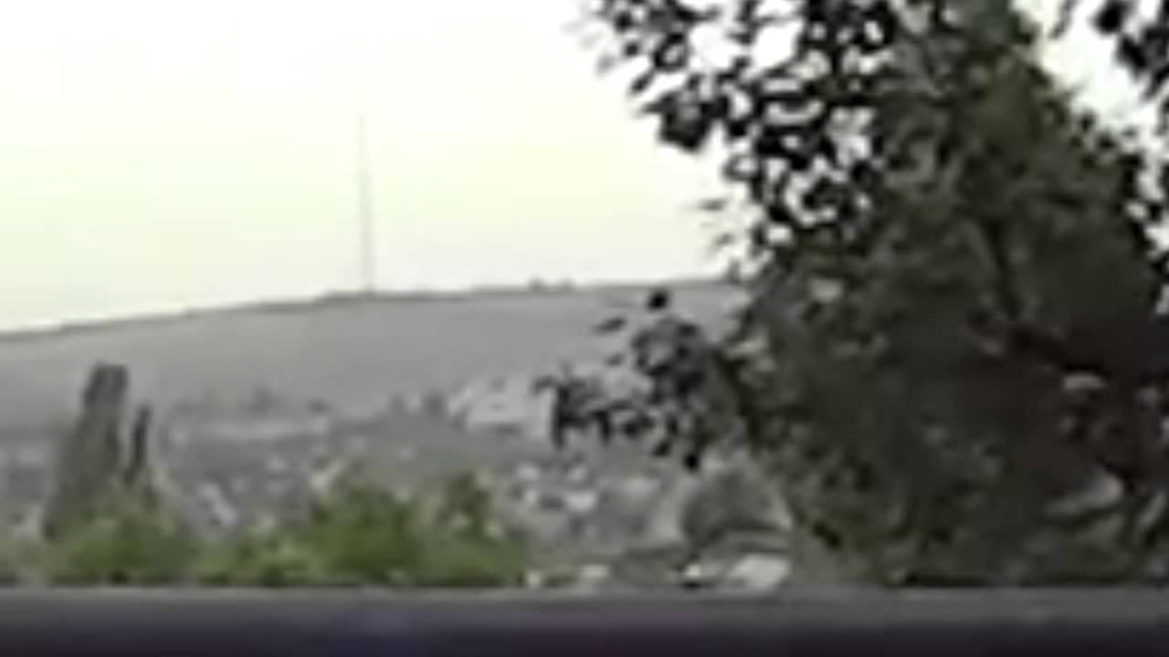 Положение мощных орудий на Карачуне