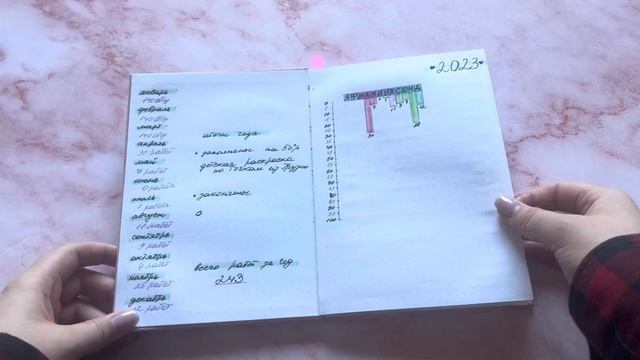как я веду трекер для раскрасок | идеальный формат | моя эволюция трекеров🤓