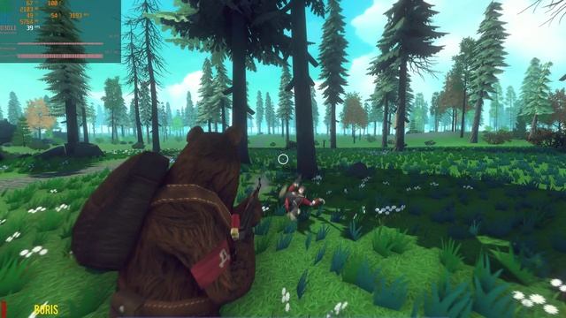 Boris Russian Bear - тест I5 4460 8gb DDR3 RX560 4GB (часть 3)