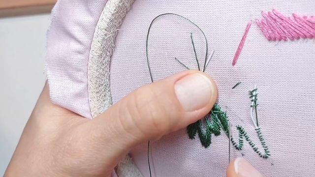 Вышиваем гладью 🌟