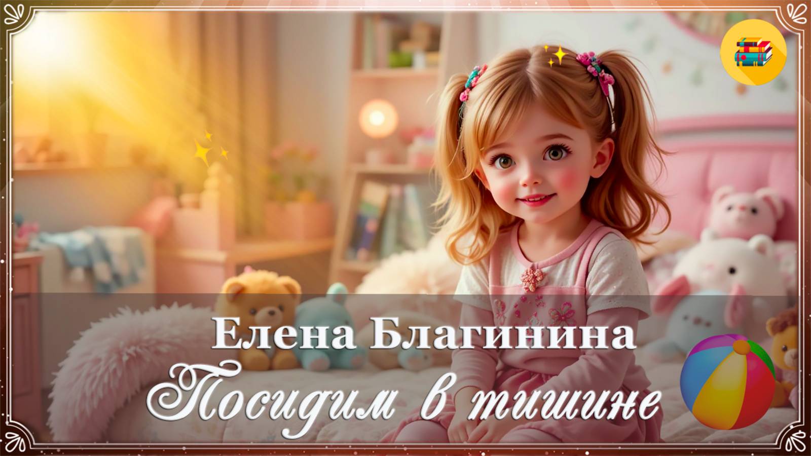 🧸 Елена Благинина. Посидим в тишине («Мама спит, она устала...»)| Стихи для детей