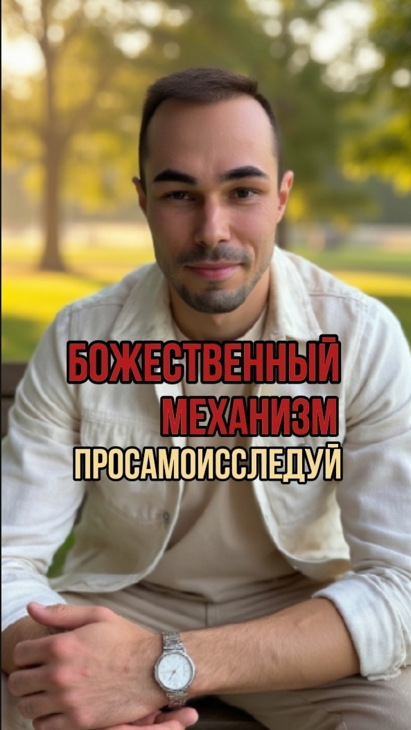 Божественный механизм. НЕ ПЫТАЙСЯ ПОНЯТЬ. Просамоисследуй, УВИДЬ САМ.