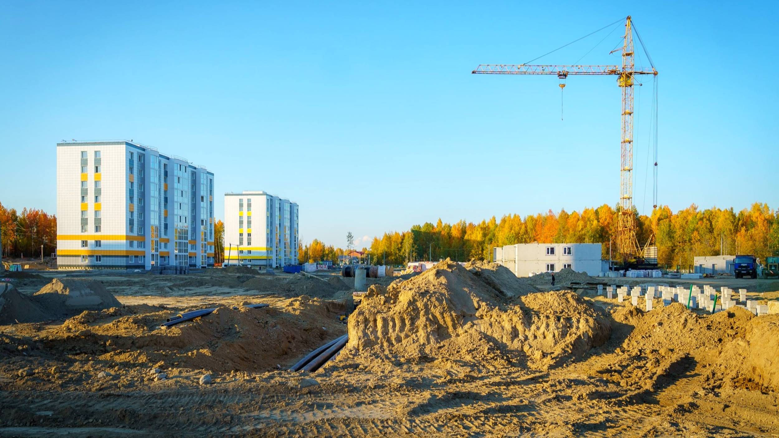 Комплексный подход: в Пойковском строят новый жилой микрорайон