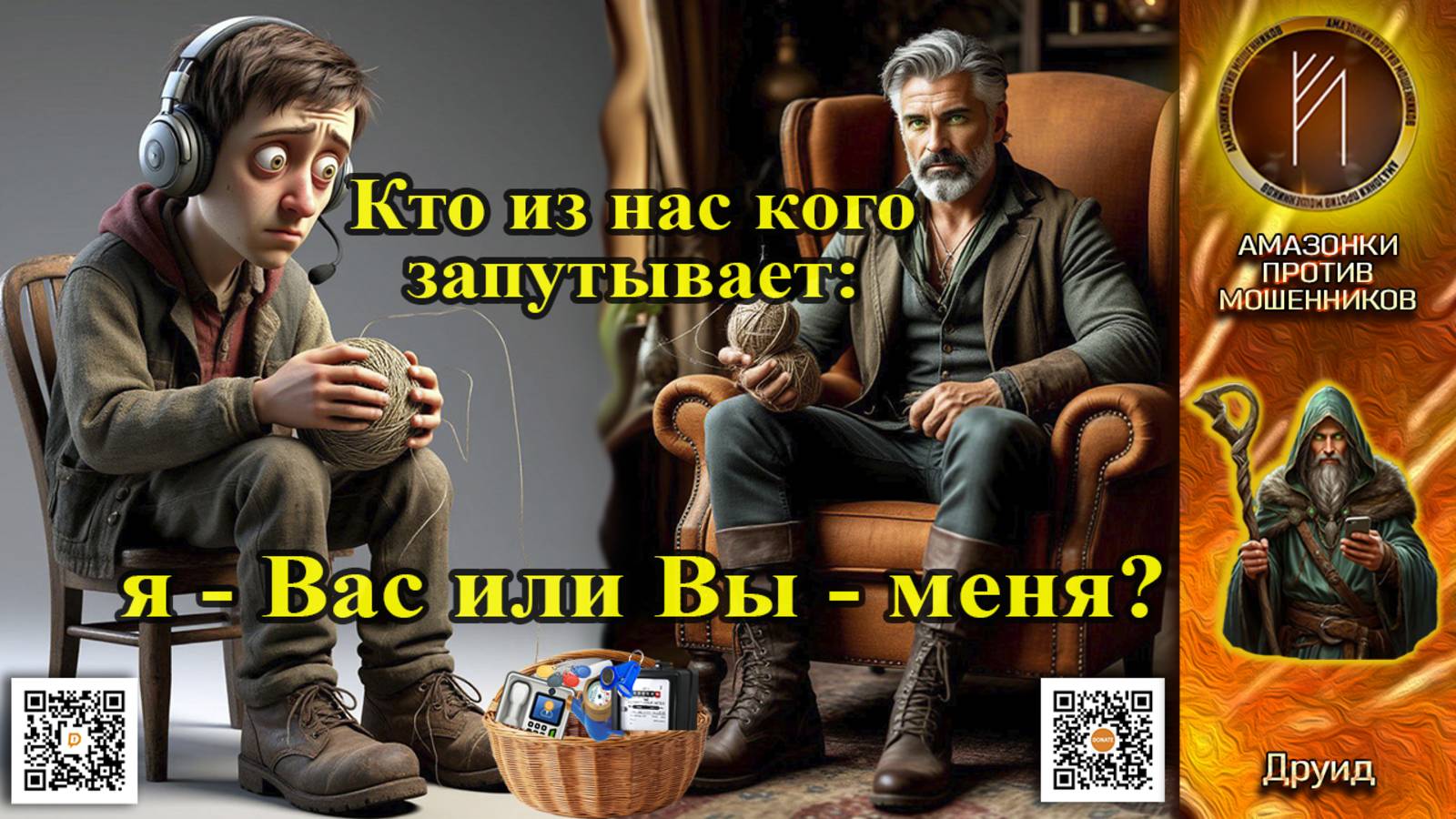 ДРУИД. Старая гвардия возвращается. Дебют автора на нашем канале. Телефонное мошенничество