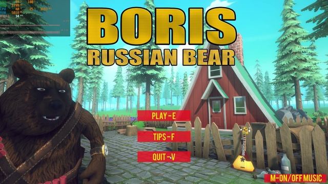 Boris Russian Bear - тест I5 4460 8gb DDR3 RX560 4GB (часть 1)