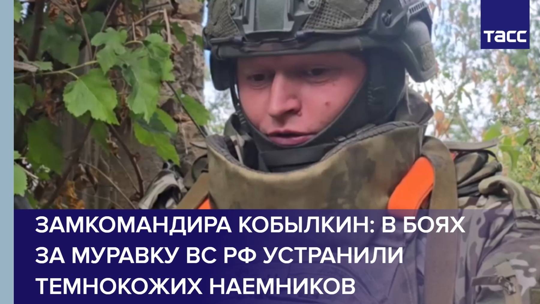 Замкомандира Кобылкин: в боях за Муравку ВС РФ устранили темнокожих наемников