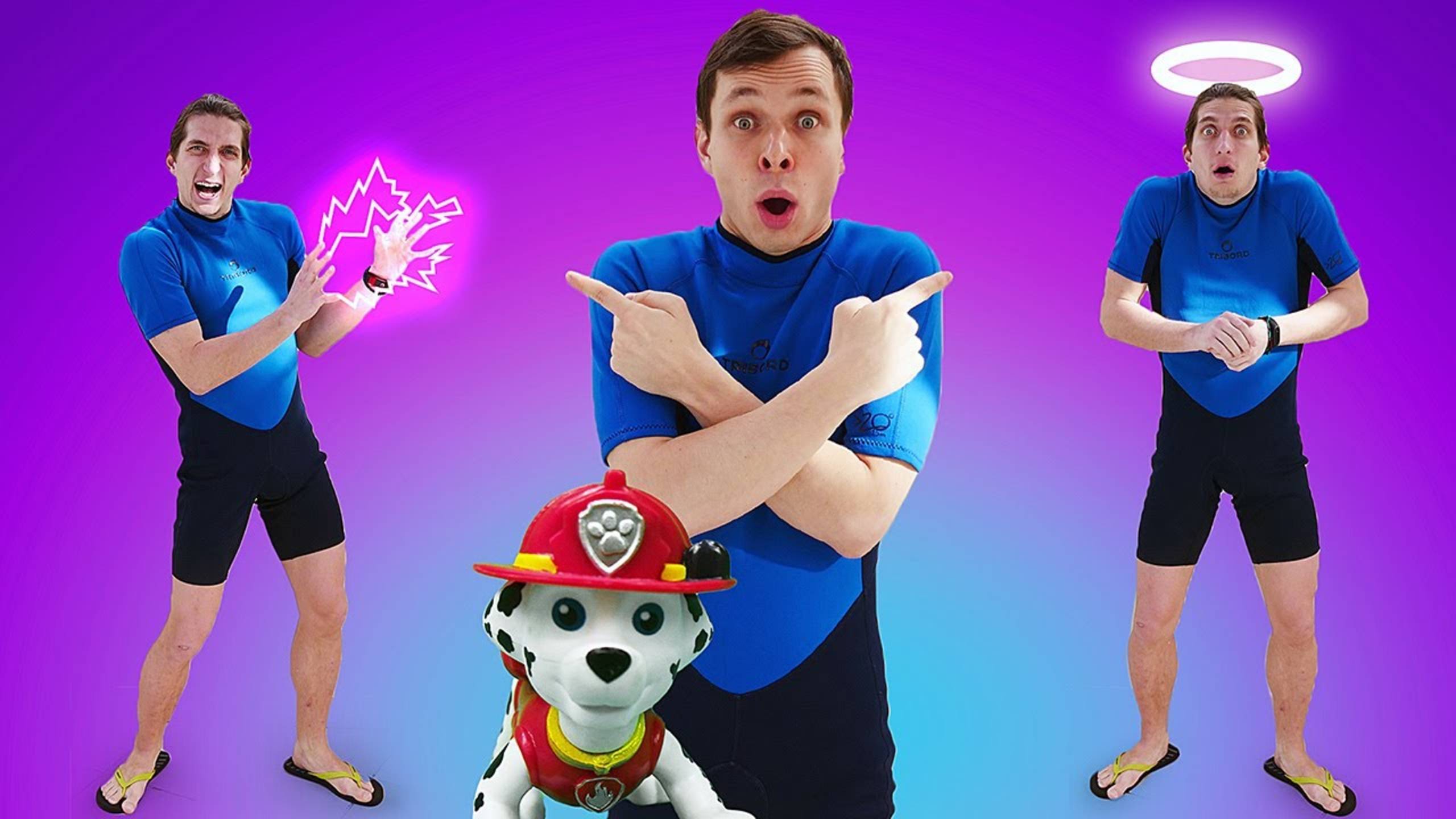 Тайна аквапарка: Щенячий Патруль и Оптимус Прайм раскрывают дело!