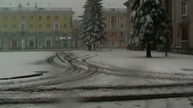 Из серии Ангарские зарисовки. Апрельская метель.
