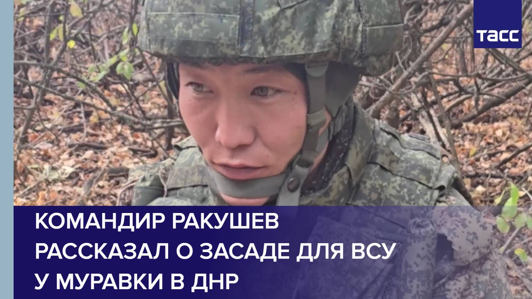 Командир Ракушев рассказал о засаде для ВСУ у Муравки в ДНР