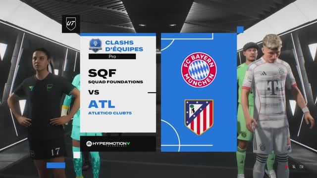 Clash Equipe • Squad Foundations 🆚 Atletico Club 75