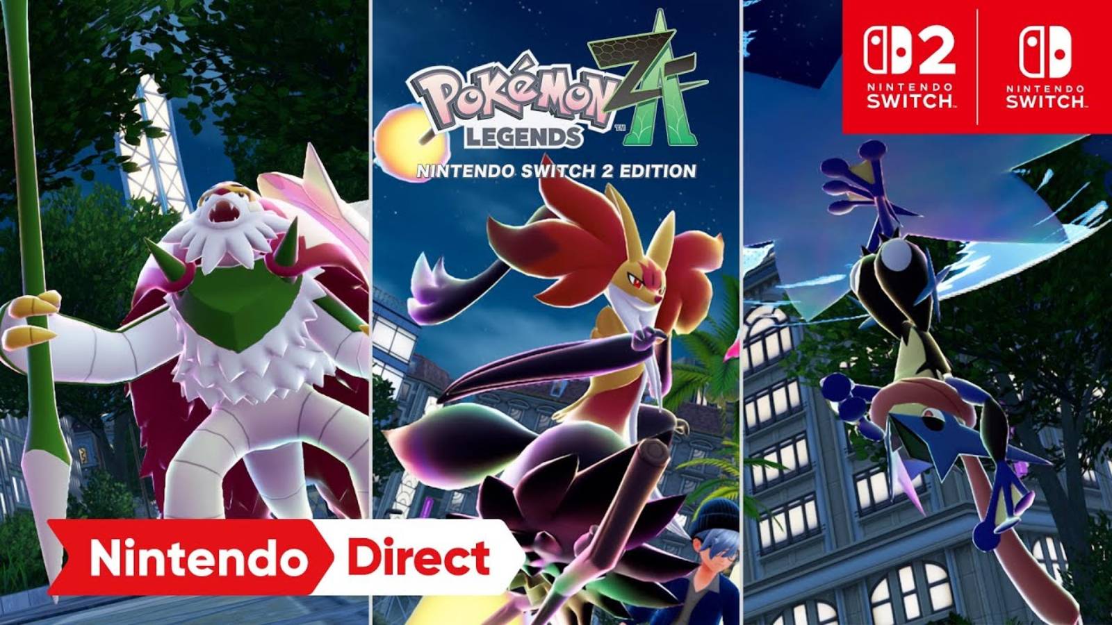 [Трейлер]  Pokémon Legends: Z-A