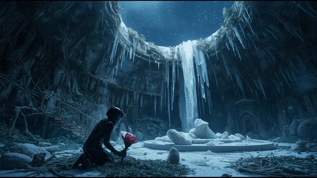 Frozen Dome Ruins ❄️ 2-Hour Dark Ambient  Crystal Vines & Last Flower  Lone Survivor