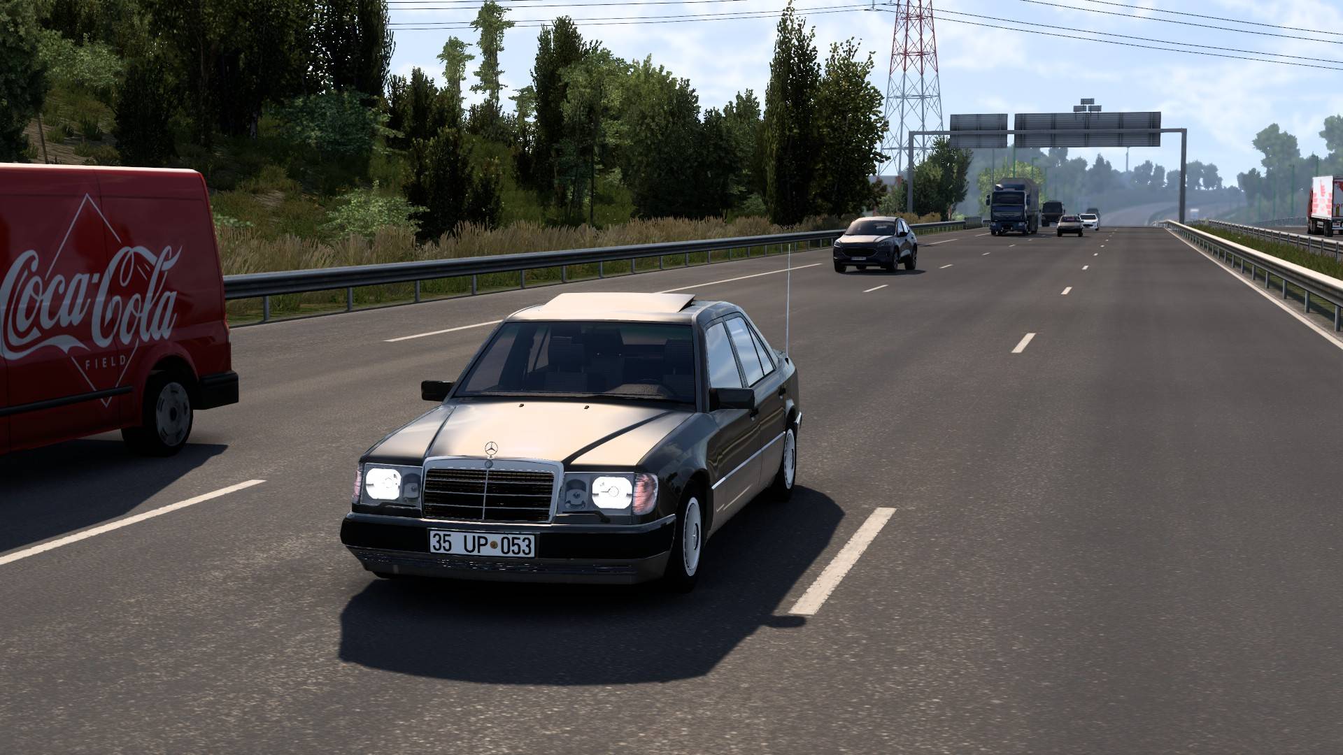 Етс мод Mercedes-Benz W124 300d 1.56