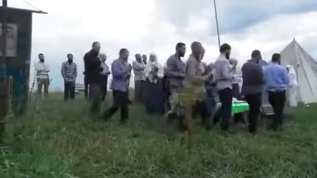 Крещение Александра Борцова в Потеряевке  11 июля 2021 года
