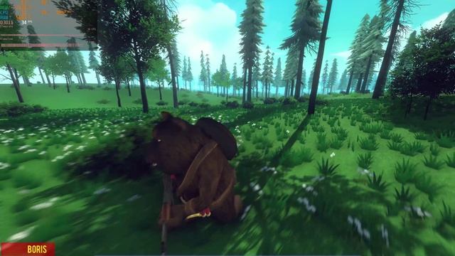 Boris Russian Bear - тест I5 4460 8gb DDR3 RX560 4GB (часть 4)