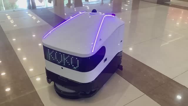 Поломоечная машина-робот KOKOBOTS S79 AMR или как сократить расходы на уборку на 40%?