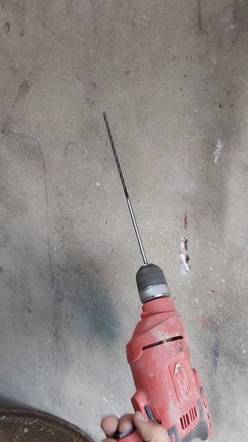 Невероятно длинное сверло!