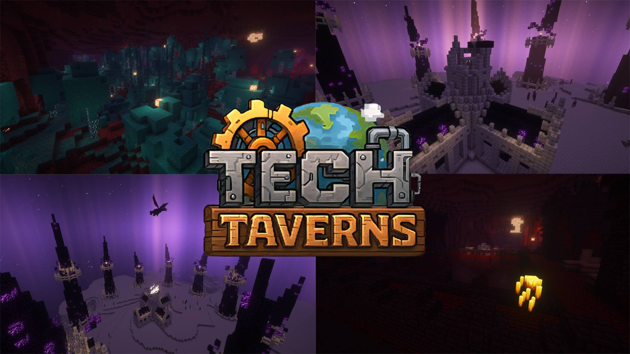 ВЫЖИВАНИЕ на сборке TECHTAVERNS #11 || Убили Эндер-Дракона