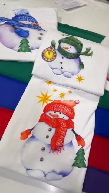 Футер с начесом - СНЕГОВИК | Магазин "Мои ткани"