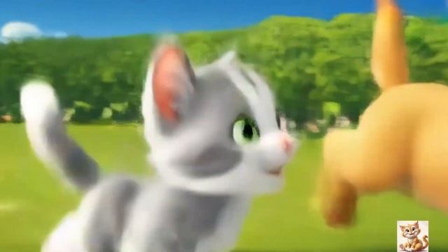 Детская_Песенка_Котёнок_и_Щенок___Детские_песенки