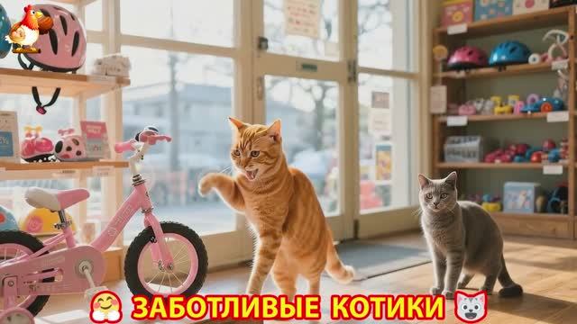 Заботливые котики спешат на помощь 😸😹😻 (355)