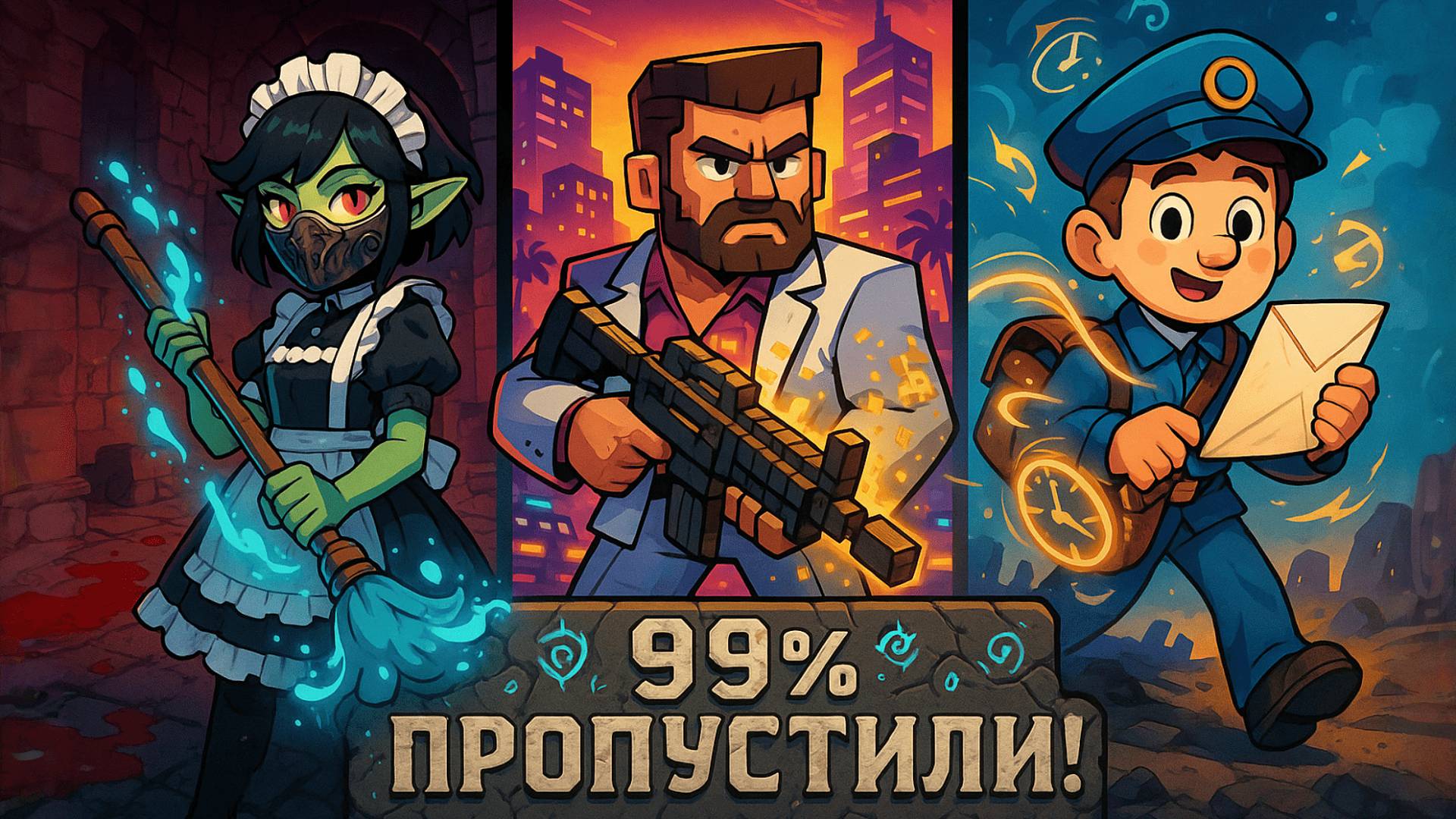 128 НОВЫХ игр за неделю — вот 5 НЕЗАМЕТНЫХ ЖЕМЧУЖИН