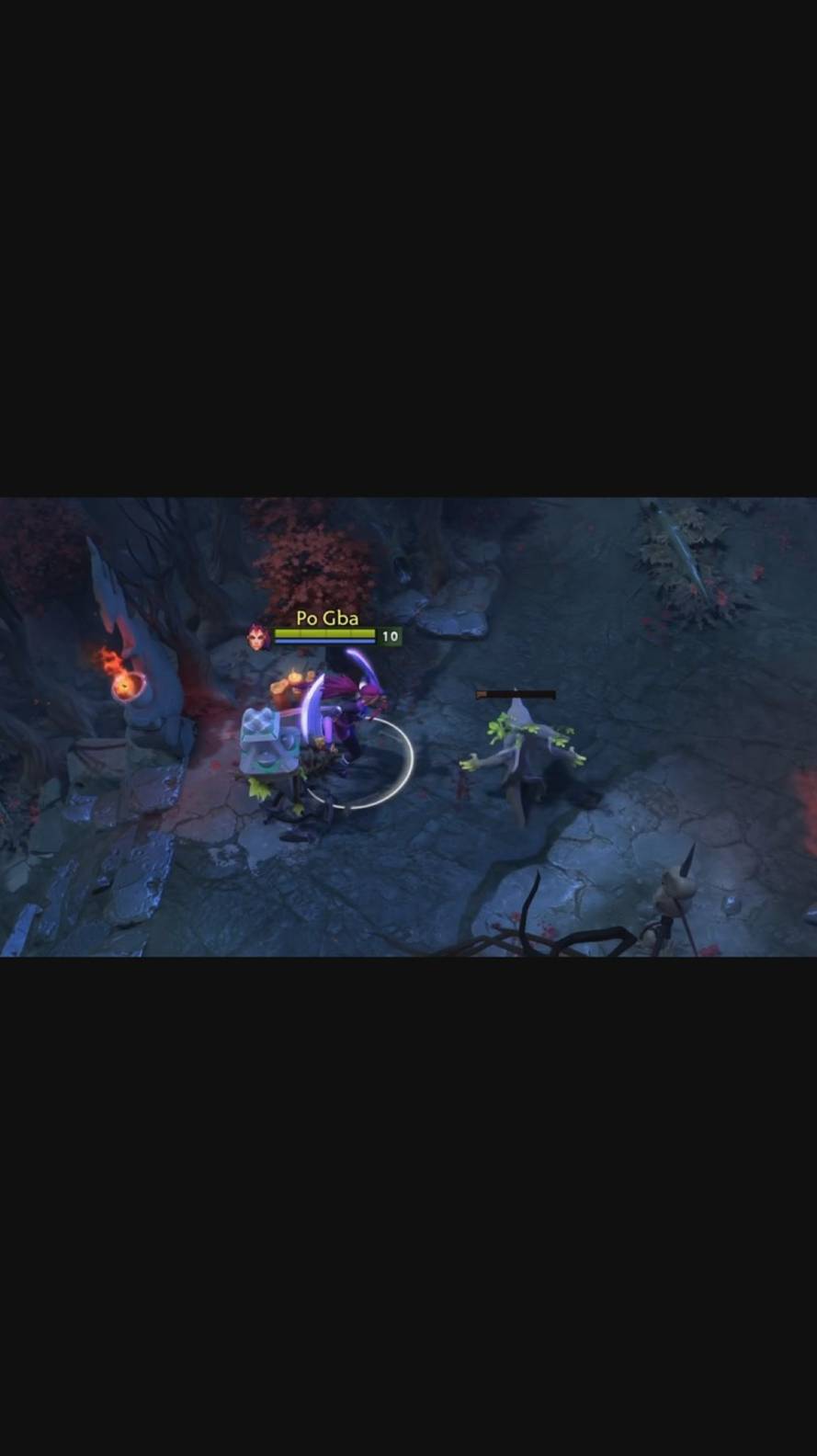 Dota 2 крип заагрился на крипа