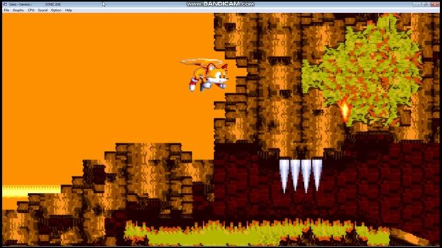 Sonic exe in megadrive (GEN) Gameplay on Sonic 1 Hack