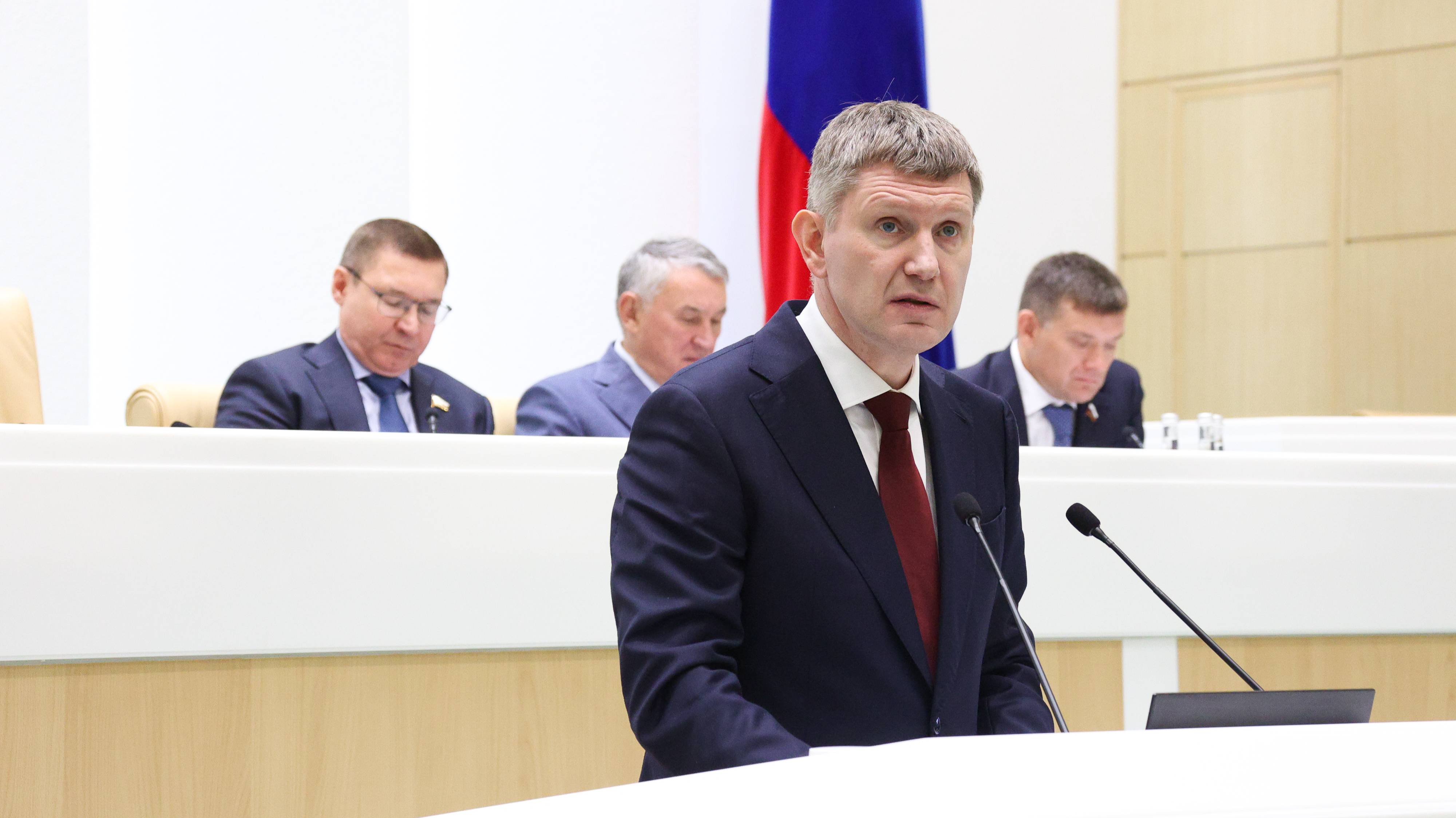 Выступление Максима Решетникова в рамках «Правительственного часа»