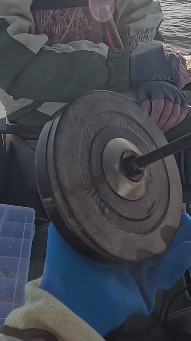 Бюджетный якорь из гантелей