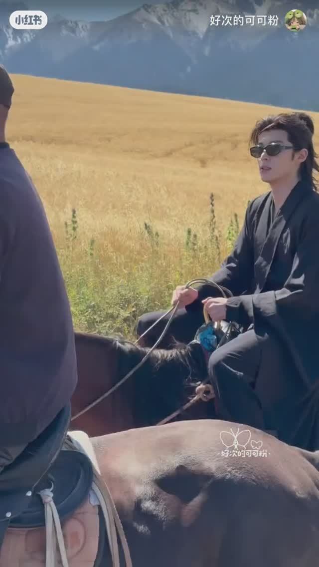 Закадровая съемка дорамы "Живите долго и процветайте". Ван Хэ Ди / Дилан Ван.