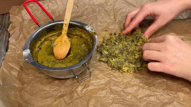 Ведьмины свечи с шалфеем и глазурью. Магия сушенных трав и пчелиного воска.