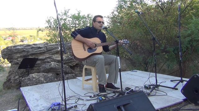 Алексей Козлечков на фестивале "Малахов Камень - 24" (Недвиговка, 13.09.2025 г.)