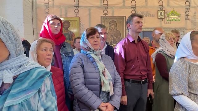 Престольный праздник отметил храм Архангела Михаила в поселке Зажупанье Ленинградской области