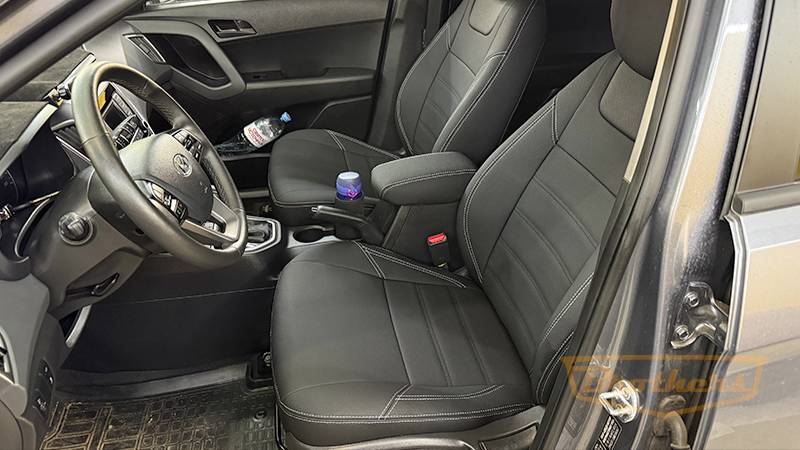 Авточехлы премиум класса для Хендай Крета - установили сегодня