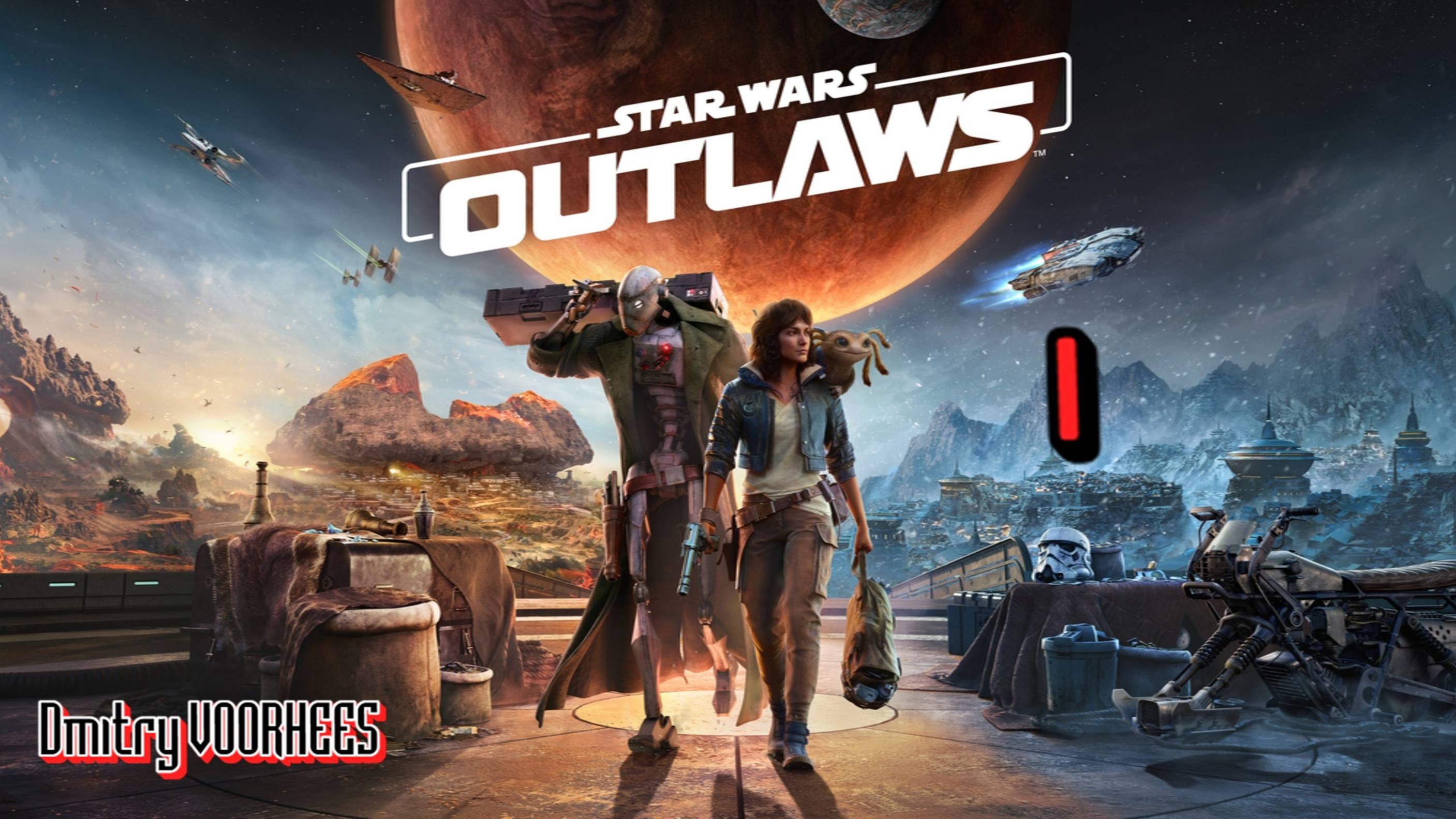 Прохождение Star Wars OUTLAWS # 1  Начало [2024] Ps5