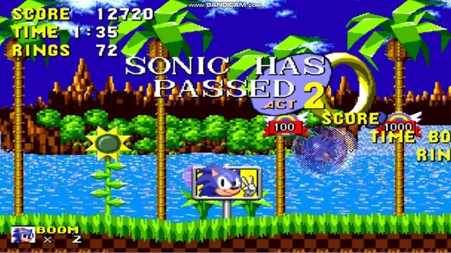 Sonic 1 Boomeed (GEN) Gameplay on Sonic 1 Hack