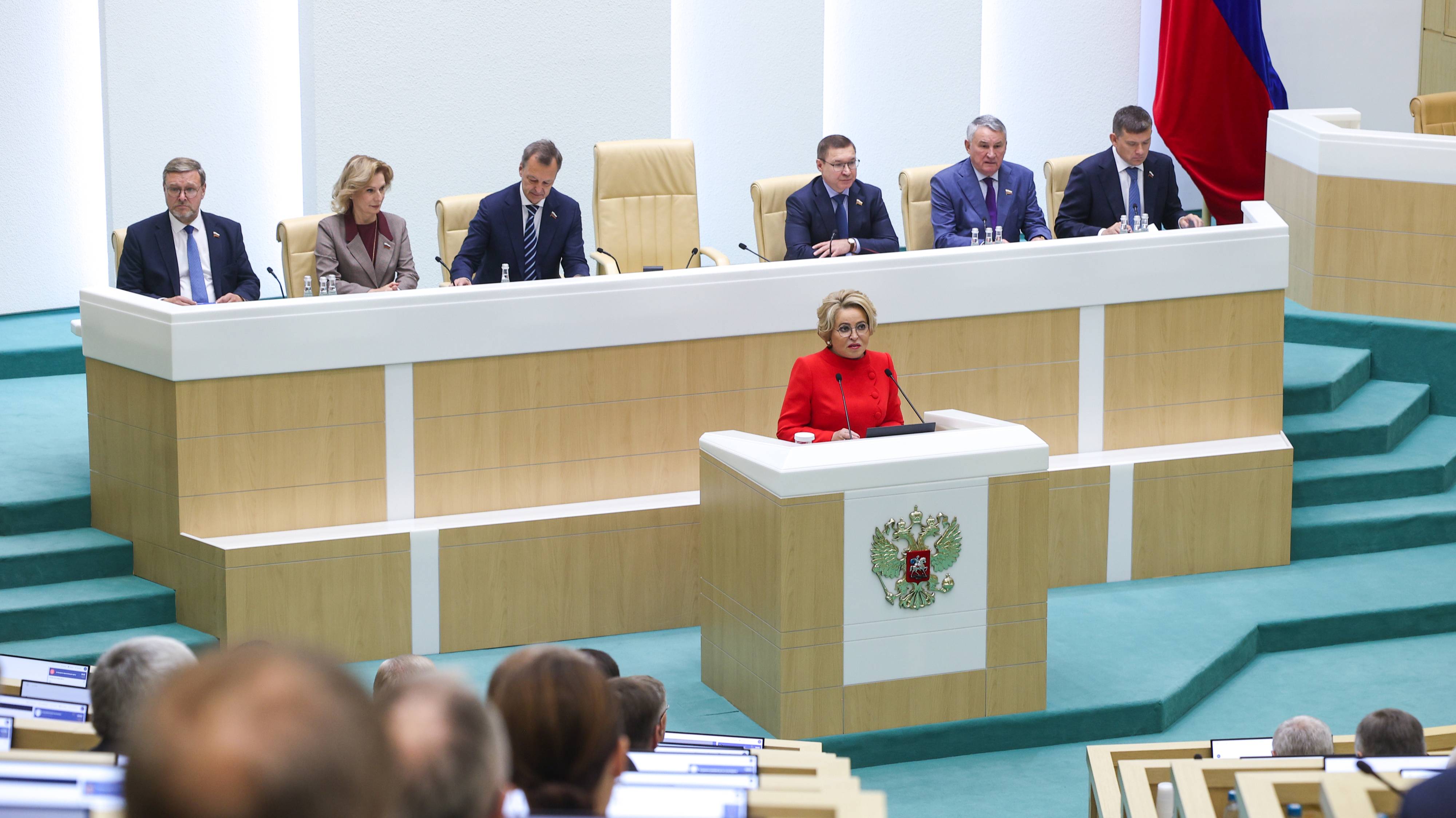 Выступление Валентины Матвиенко на открытии осенней сессии 2025 года