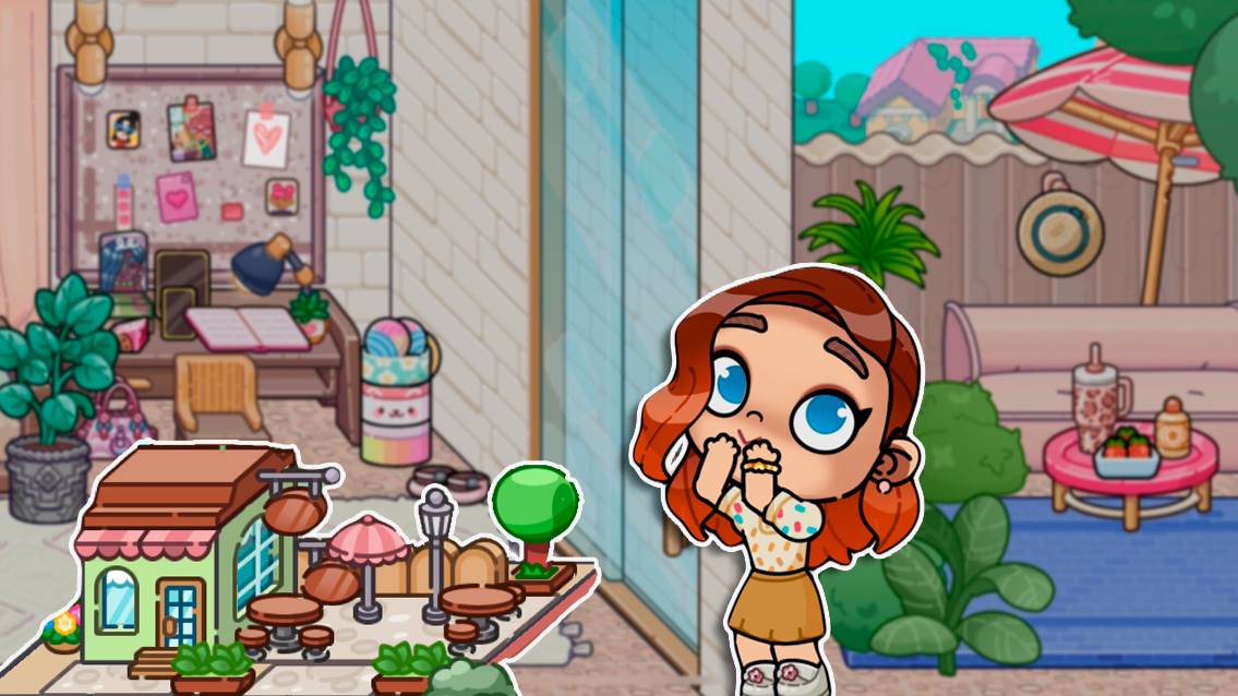 Мини квартира в Аватар Ворлд 🪴 Игра Аватар Ворлд