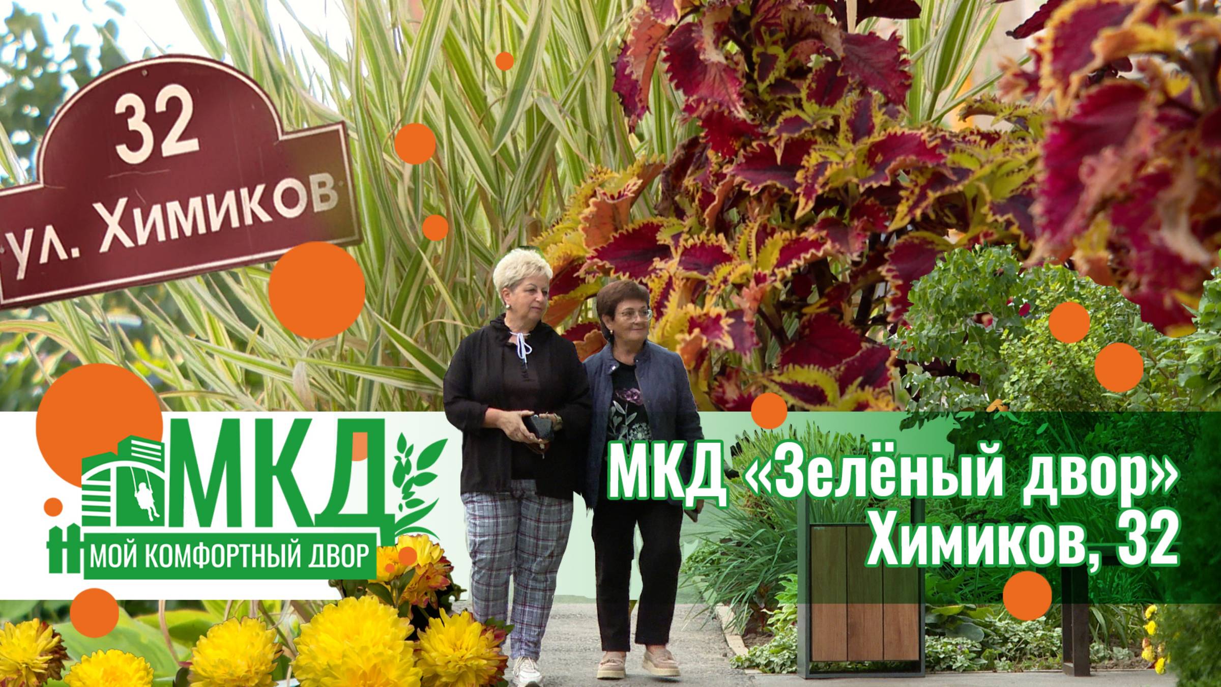 Мой комфортный двор. Зелёный двор