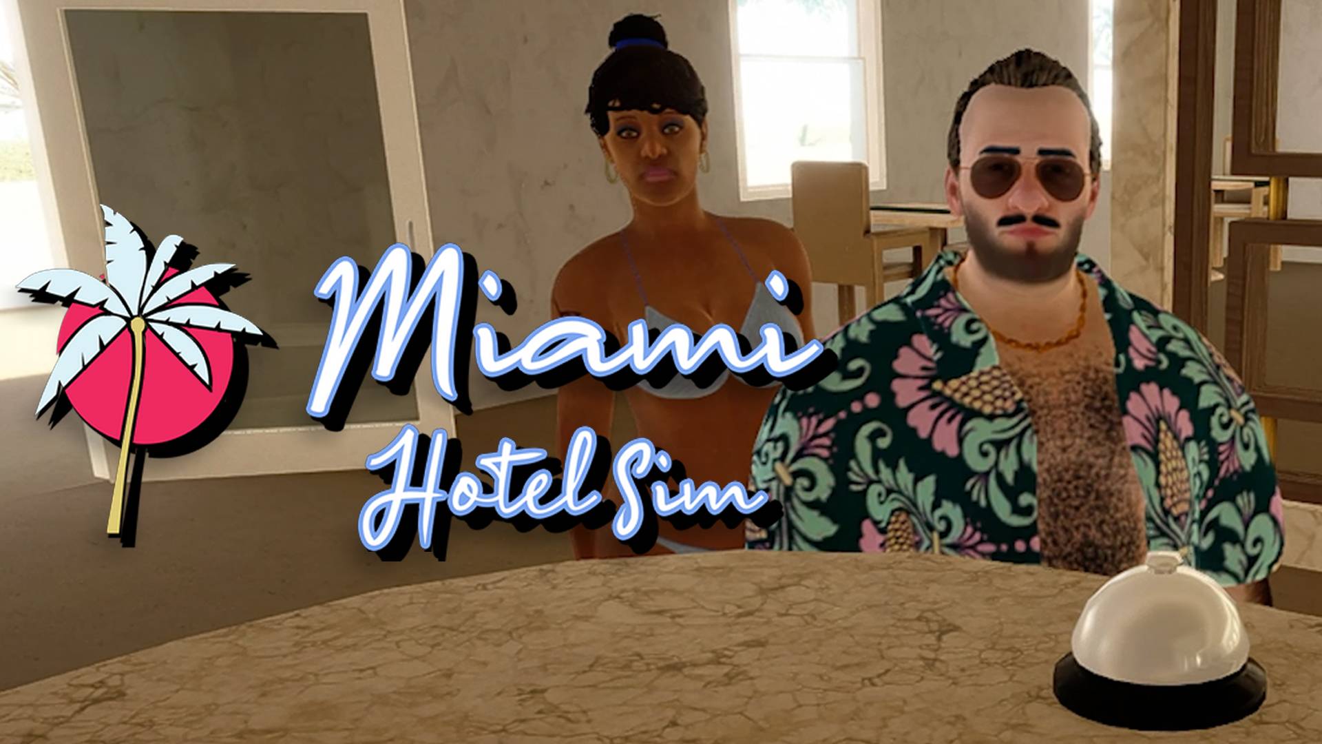 Мотель из Вайс-Сити - Miami Hotel Simulator #первыйвзгляд