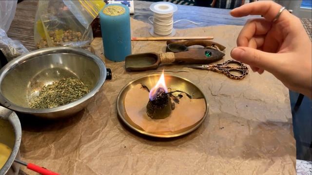 Свеча от 1000 болезней! Очищающий костер с ведьминой травой ГАРМАЛОЙ.