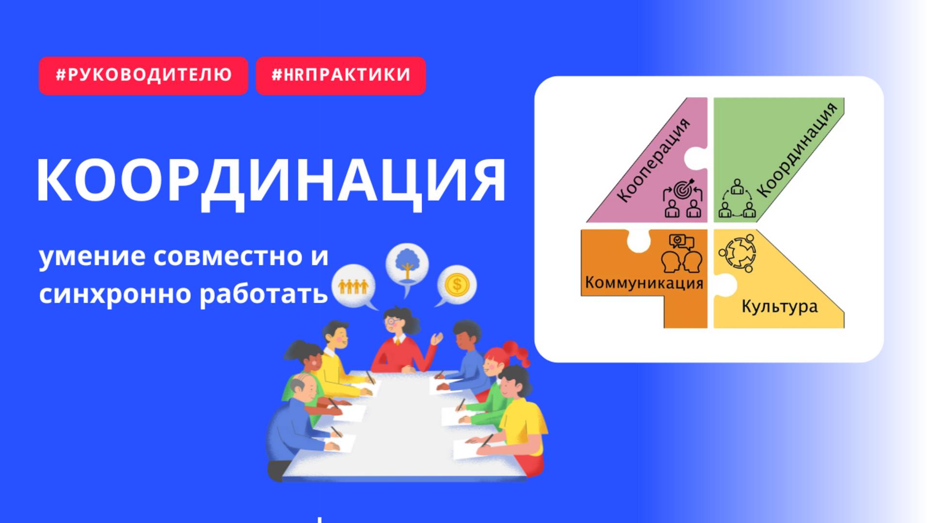 Координация: как команда работает вместе для единого результата