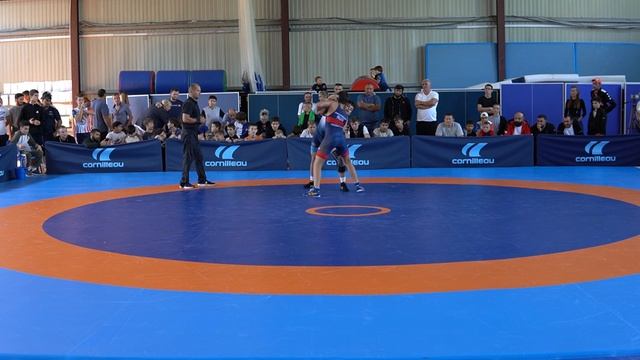 Греко-римская борьба. 57 кг. Финал Щербаков Даниил (Геленджик)-Арустомян Армен (Динской р-н) 2012 гр