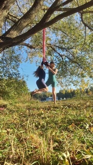 Воздушный гамак дуэт