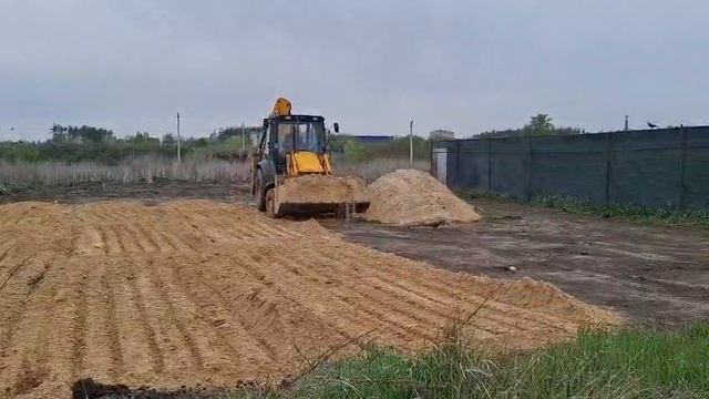 Работа экскаватора погрузчика #арендаэкскаваторапогрузчикавворонеже #арендаэкскаваторапогрузчика