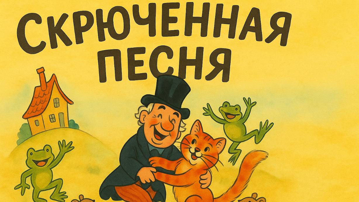 СКРЮЧЕННАЯ ПЕСНЯ Исполнители: А. Барьюдин, Е. Газарова, стихи: Корней Чуковский.
