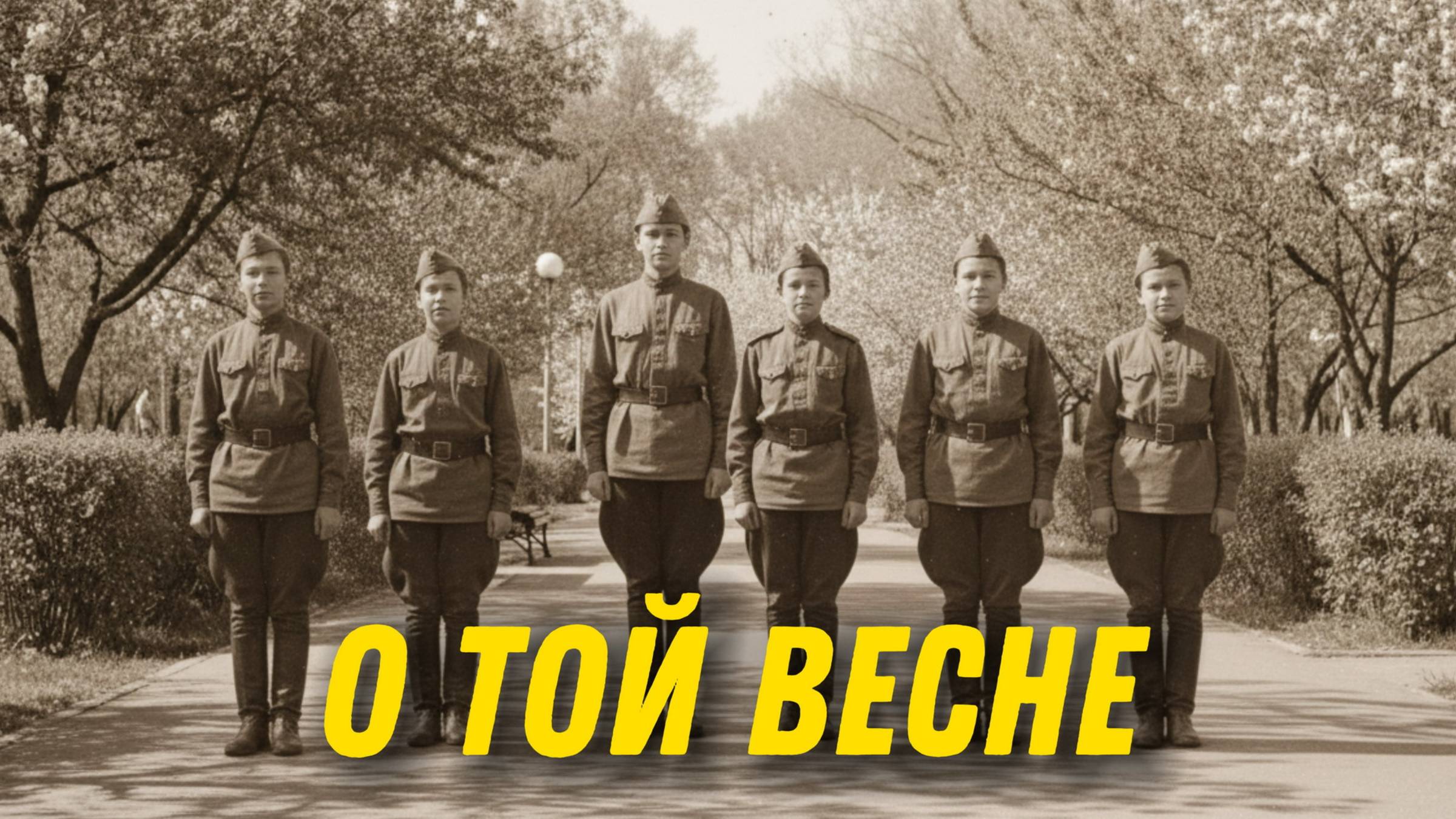 О ТОЙ ВЕСНЕ. Школьный хор "Дорога детства". Эстрадный вокал
