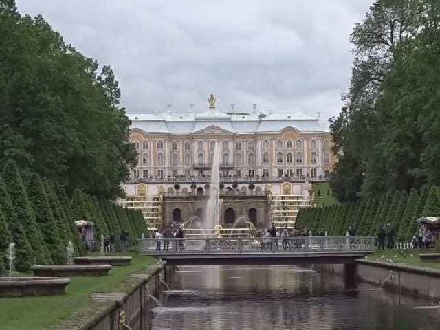 Петергоф. Экскурсия по Нижнему парку на электропаровозике 🤗