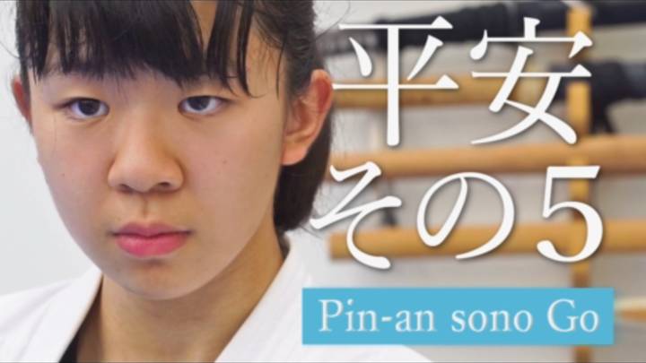 Пинан Соно Го - Ката Карате Кёкусинкай (Kata Pinan Sono Go - 平安五段) v.5